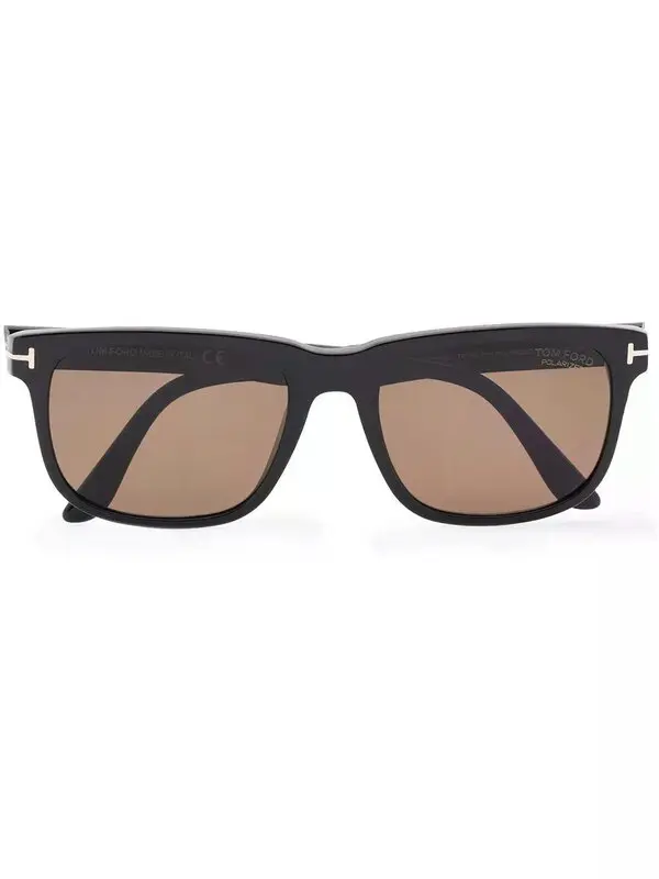 TOM FORD Stephenson Square-frame Sunglasses - Brown