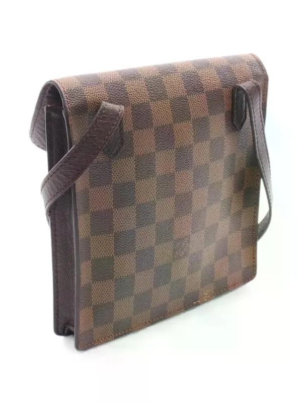 LOUIS VUITTON 1998 Damier Ebene Pimlico Shoulder Bag