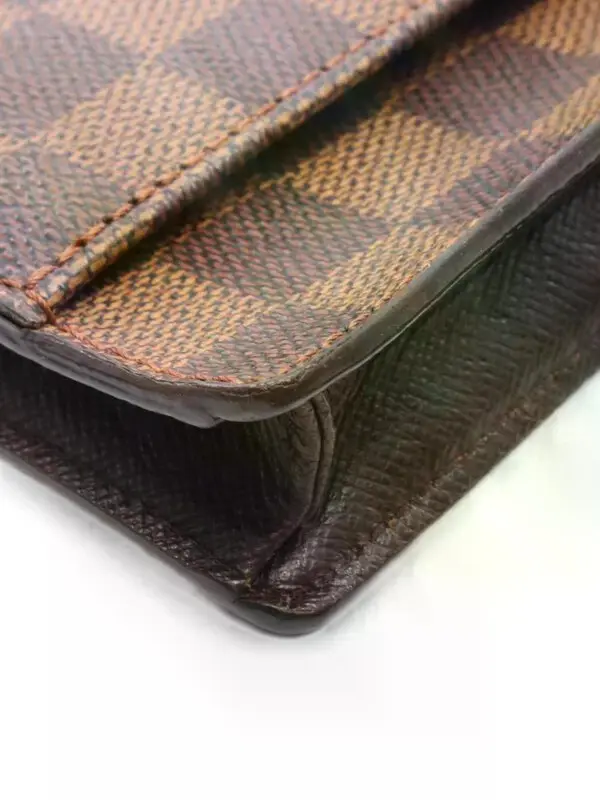 LOUIS VUITTON 1998 Damier Ebene Pimlico Shoulder Bag