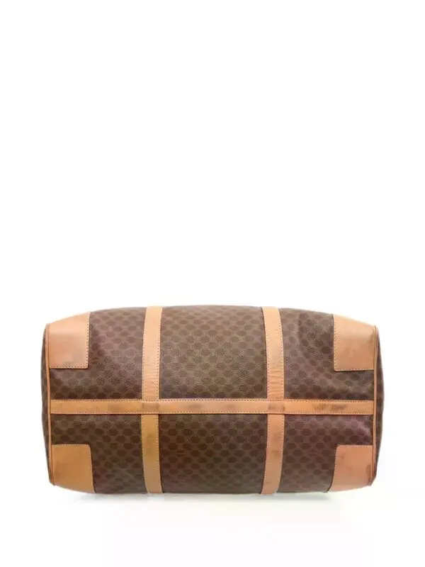 Celine 2000s Macadam Pattern Holdall Bag
