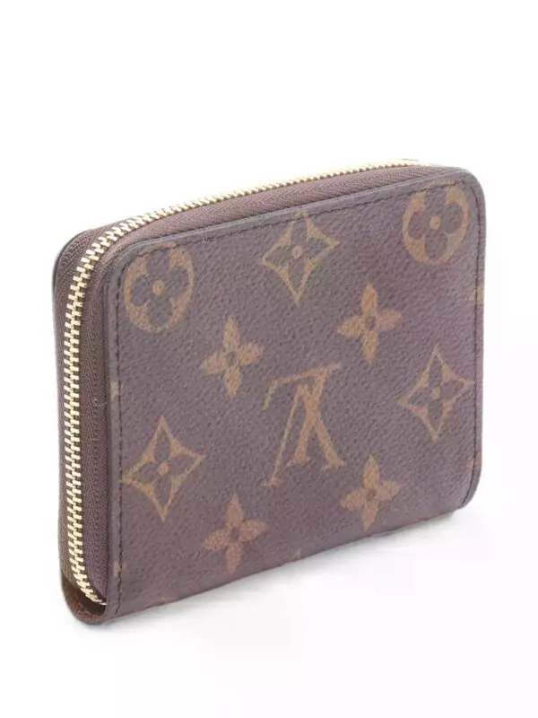 LOUIS VUITTON 2021 Monogram Zippy Card Holder