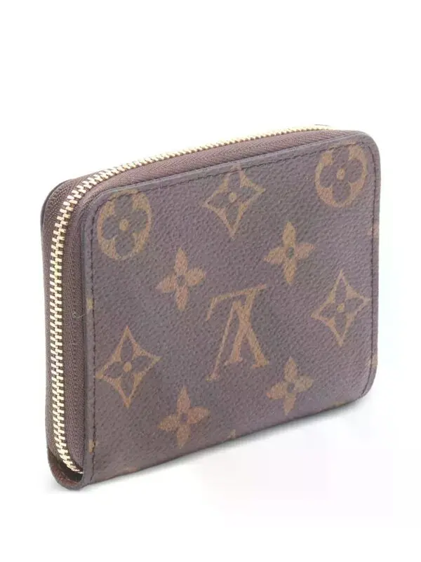 LOUIS VUITTON 2021 Monogram Zippy Card Holder