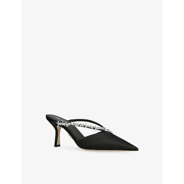Rodo Kayla 75 Satin Heeled Mules