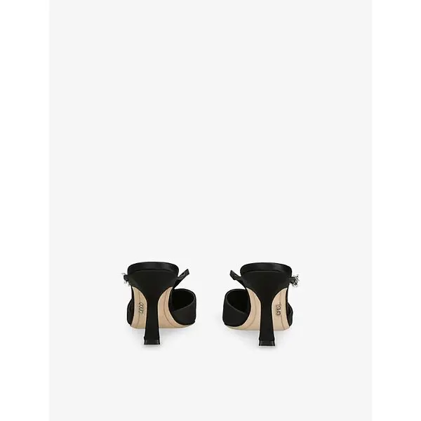 Rodo Kayla 75 Satin Heeled Mules