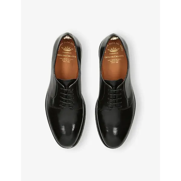 Officine Creative Bariton Leather Derby Shoes