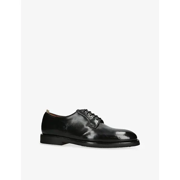 Officine Creative Bariton Leather Derby Shoes