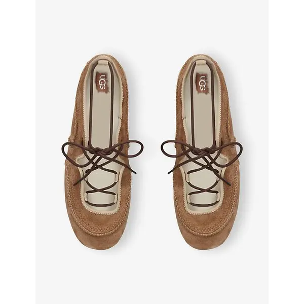 UGG Quill Ballet Suede Trainers