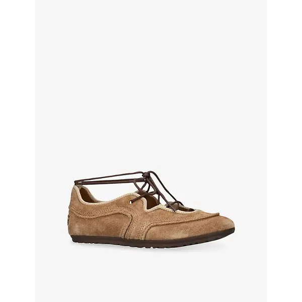 UGG Quill Ballet Suede Trainers