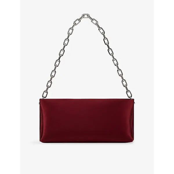 CHRISTIAN LOUBOUTIN Maykimay Satin Clutch Bag - Empire