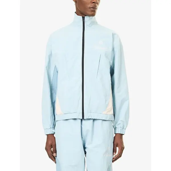 PELLADOR Zip-up Funnel Neck Track Jacket