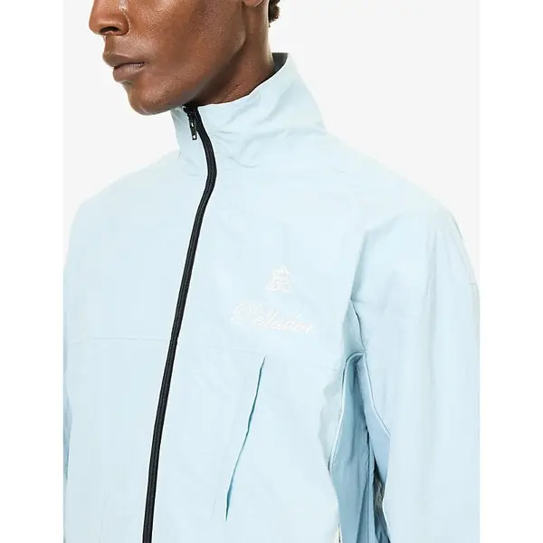 PELLADOR Zip-up Funnel Neck Track Jacket