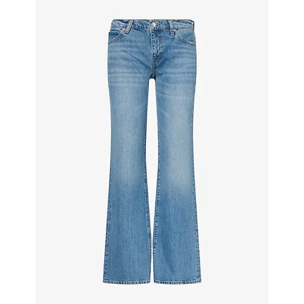 FRAME The Rodeo Bootcut-leg Stretch-denim Jeans - Flutter
