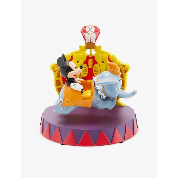 THE DISNEY STORE AT SELFRIDGES Dumbo And Mickey Mouse Carousel Resin Mini Figure