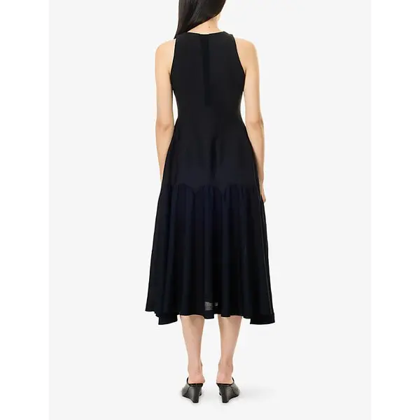 CFCL Arched Sleeveless Knitted Maxi Dress
