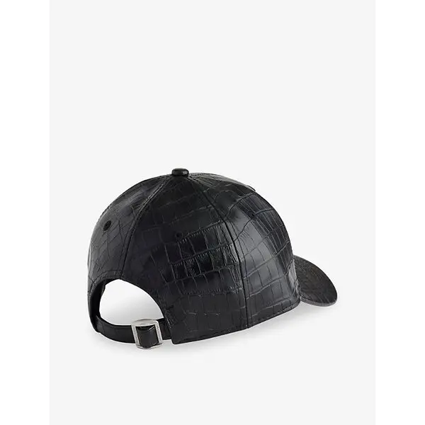 New Era 9forty New York Yankees Faux-leather Baseball Cap