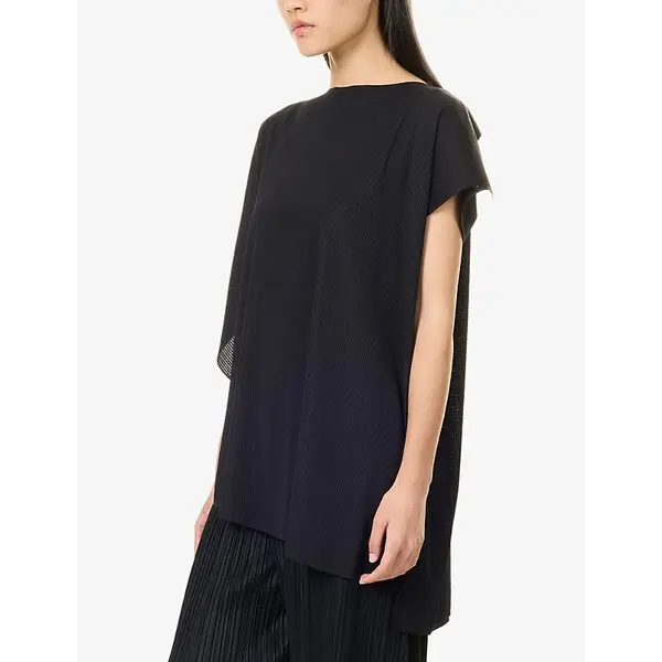 Issey Miyake Knitted Shirt - Black
