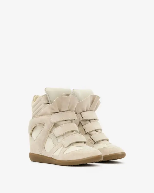 Isabel Marant Étoile Bekett Suede Wedge Sneakers