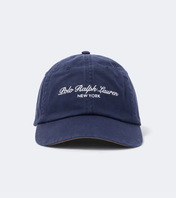 Polo Ralph Lauren Logo Cotton Twill Baseball Cap