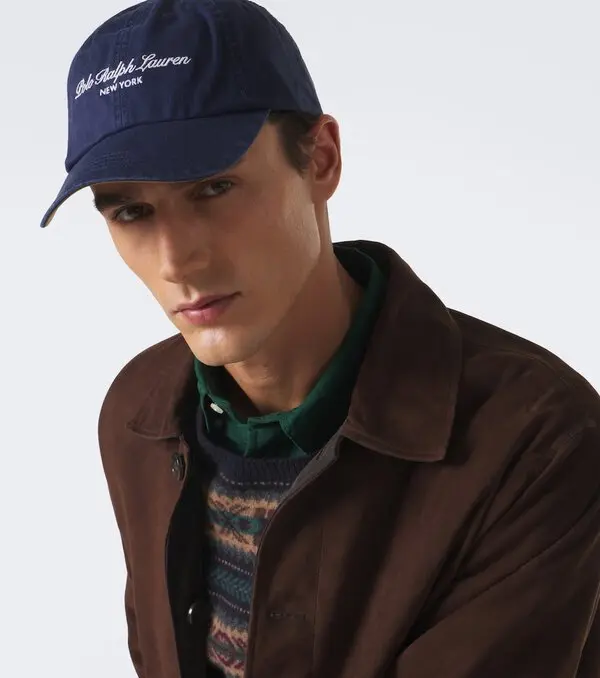 Polo Ralph Lauren Logo Cotton Twill Baseball Cap