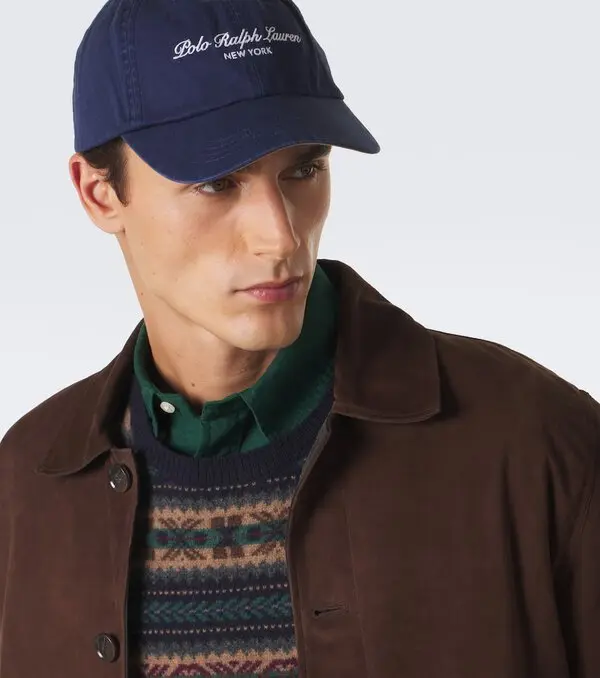 Polo Ralph Lauren Logo Cotton Twill Baseball Cap