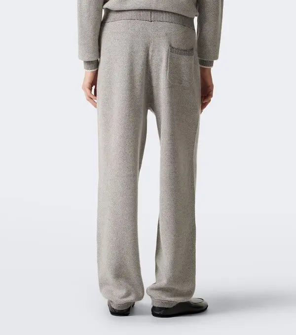 Arch4 Mr Banksy Cashmere Wide-leg Pants