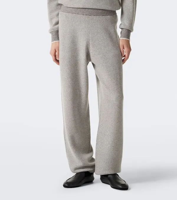 Arch4 Mr Banksy Cashmere Wide-leg Pants
