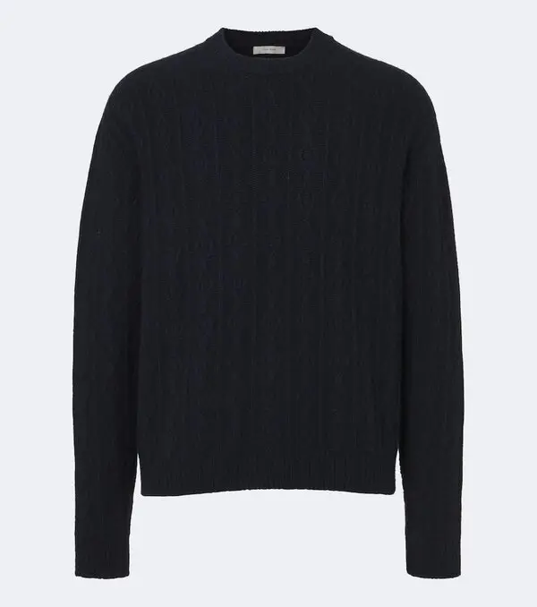 THE ROW Nanni Cable-knit Cashmere Sweater