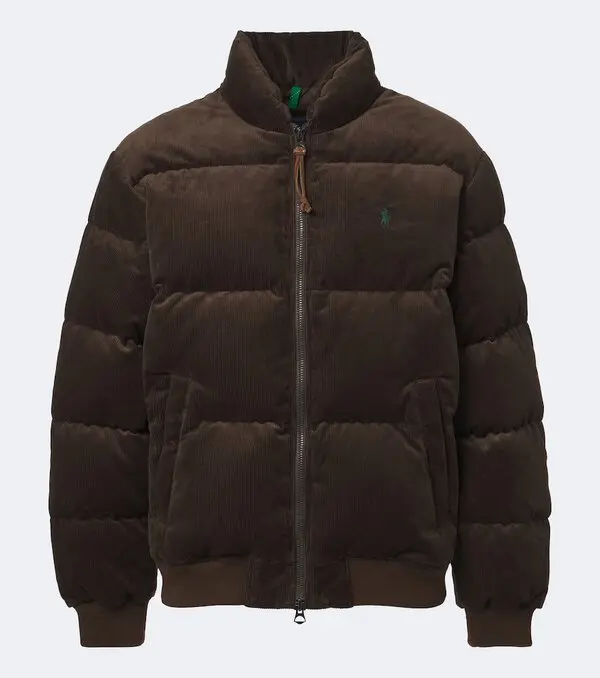 Polo Ralph Lauren Wyoming Cotton Corduroy Down Jacket - Brown