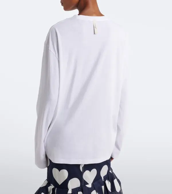 Jacquemus Logo Cotton And Hemp Jersey T-shirt