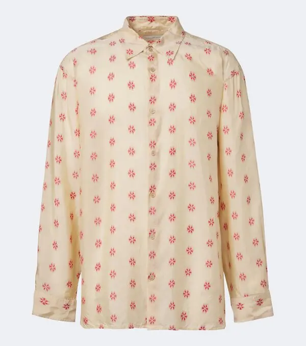 Dries Van Noten Floral Jacquard Shirt
