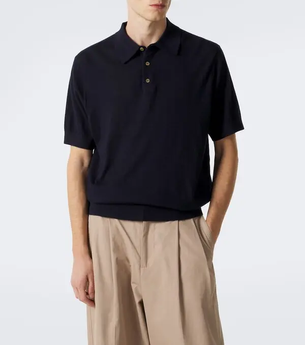 Arch4 Mr Ascot Cashmere Polo Shirt