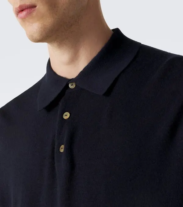 Arch4 Mr Ascot Cashmere Polo Shirt