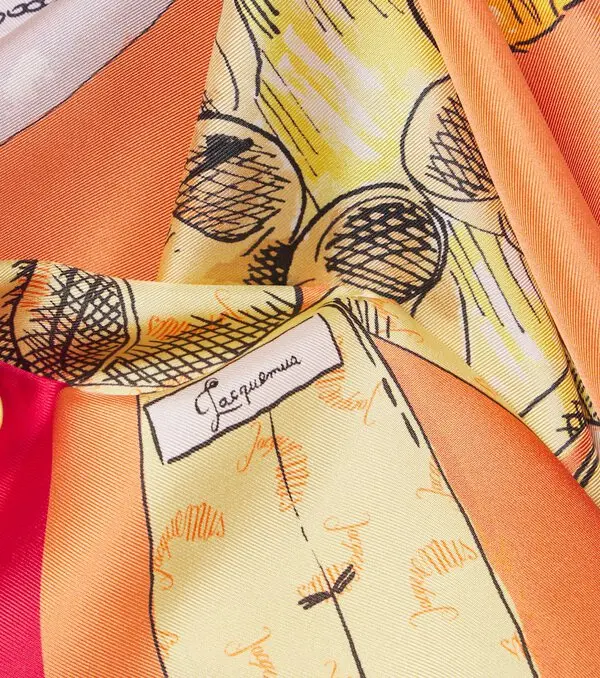 Jacquemus Cocktail Silk Scarf