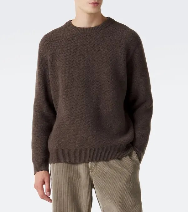 THE ROW Anish Cashmere And Wool Sweater