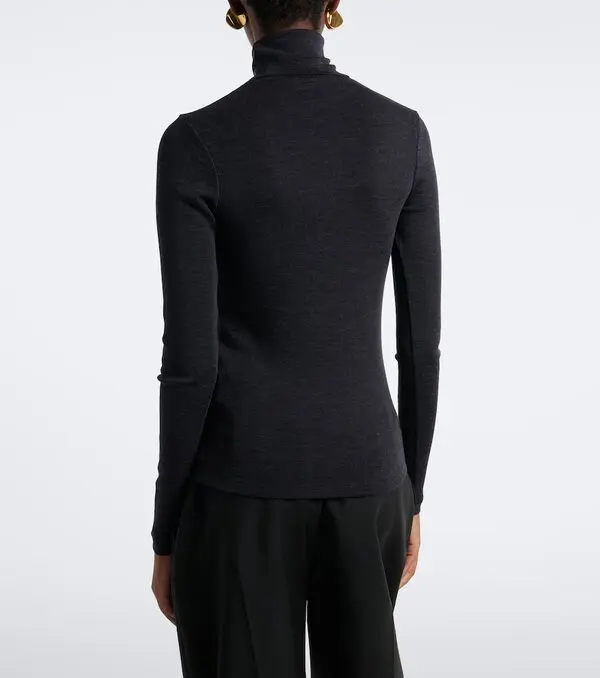 RÓHE Knitted Wool Turtleneck Sweater