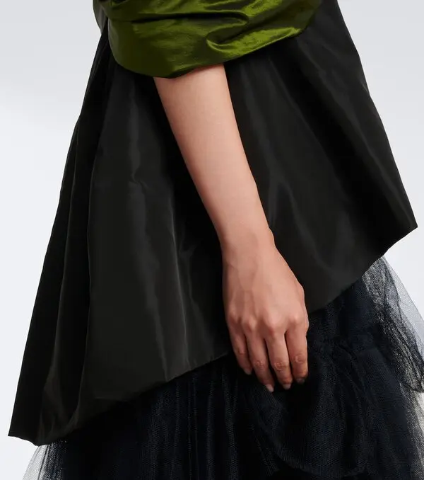 Simone Rocha Draped Off-shoulder Top