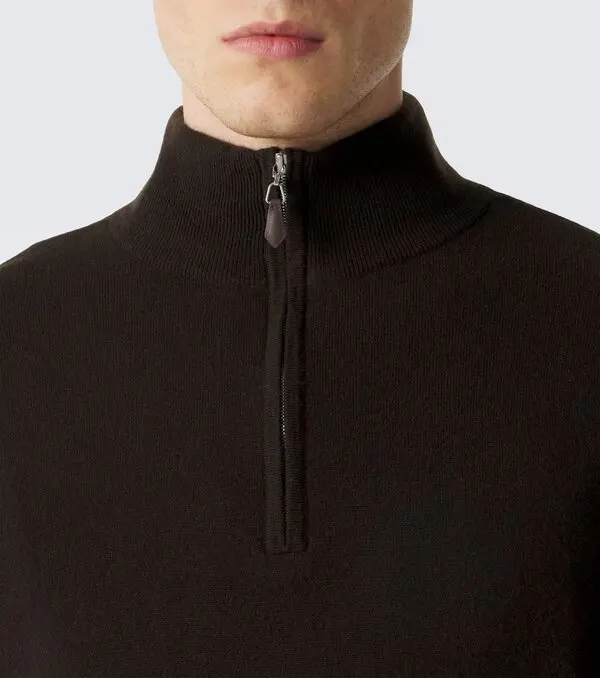 Arch4 Cashmere Half-zip Sweater