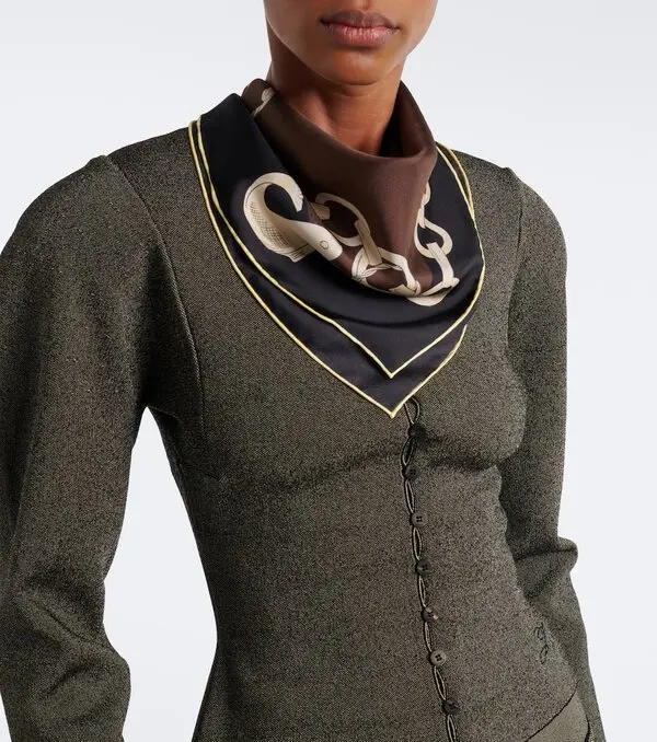 Jacquemus Pampille Silk Scarf