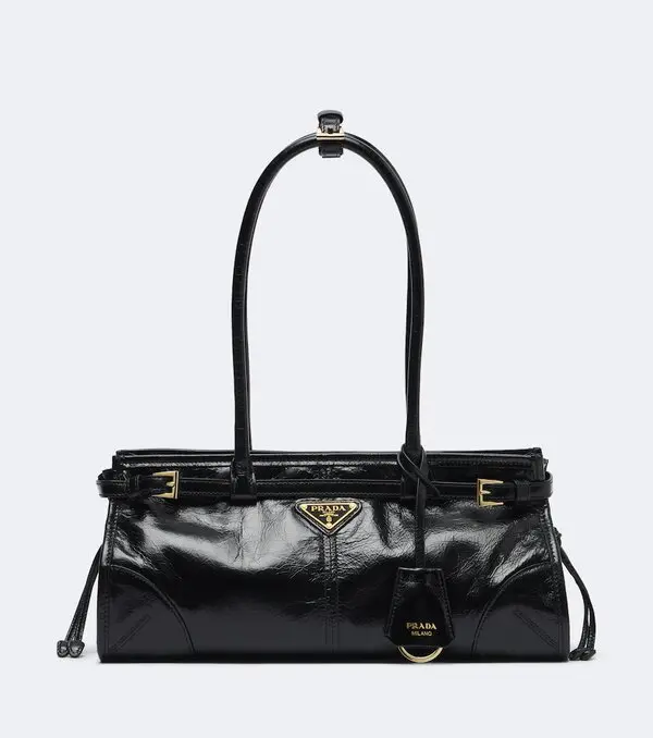 Prada Bonnie Medium Leather Shoulder Bag