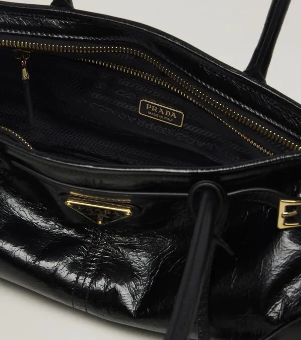Prada Bonnie Medium Leather Shoulder Bag