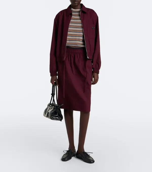 Prada Bonnie Medium Leather Shoulder Bag
