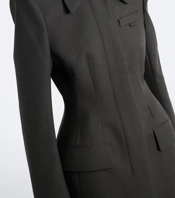 MUGLER Wool Coat