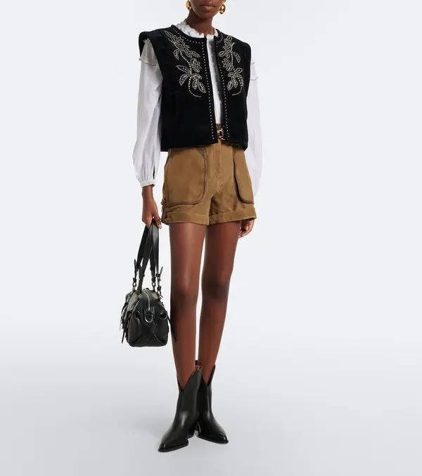 Paris Texas Jane Leather Cowboy Boots