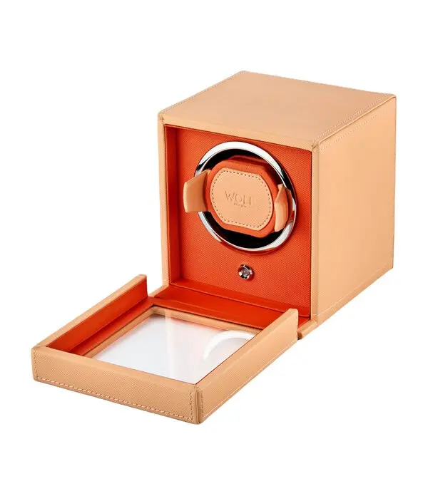 Wolf Cub Watch Winder With Cover