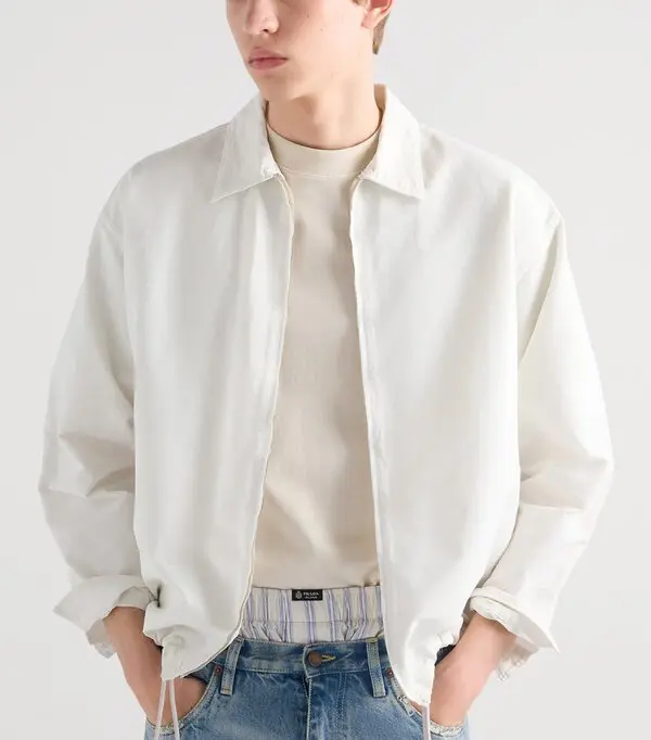 Prada Cotton Blouson Field Jacket