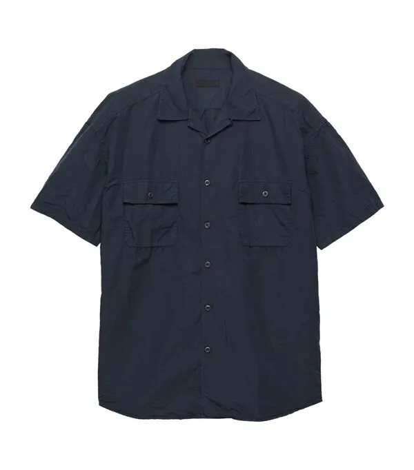 Prada Cotton-blend Short-sleeve Shirt