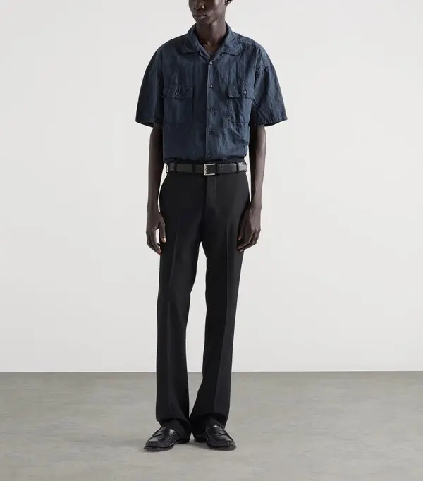 Prada Cotton-blend Short-sleeve Shirt