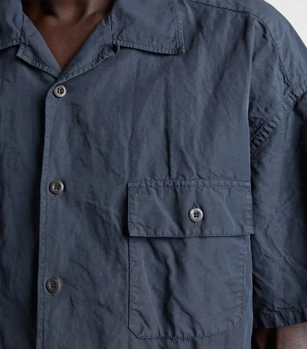 Prada Cotton-blend Short-sleeve Shirt