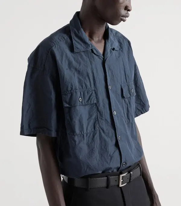 Prada Cotton-blend Short-sleeve Shirt