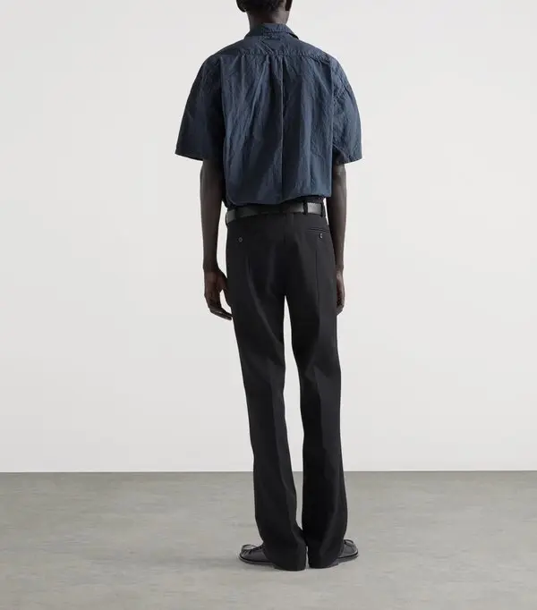 Prada Cotton-blend Short-sleeve Shirt